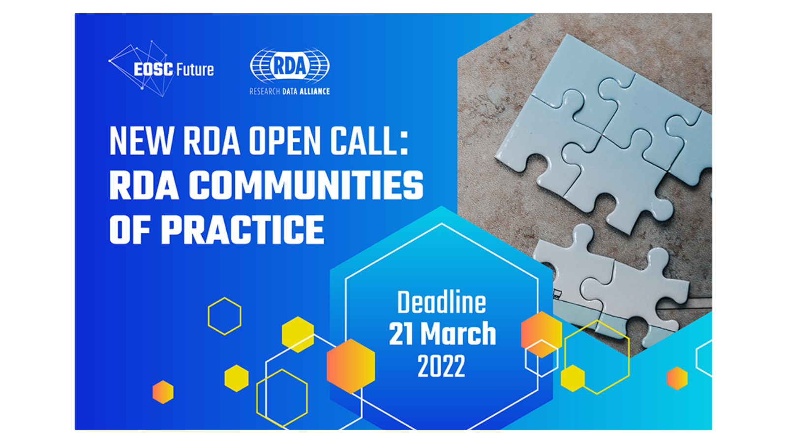 Open Call: RDA Communities of Practice - EGI