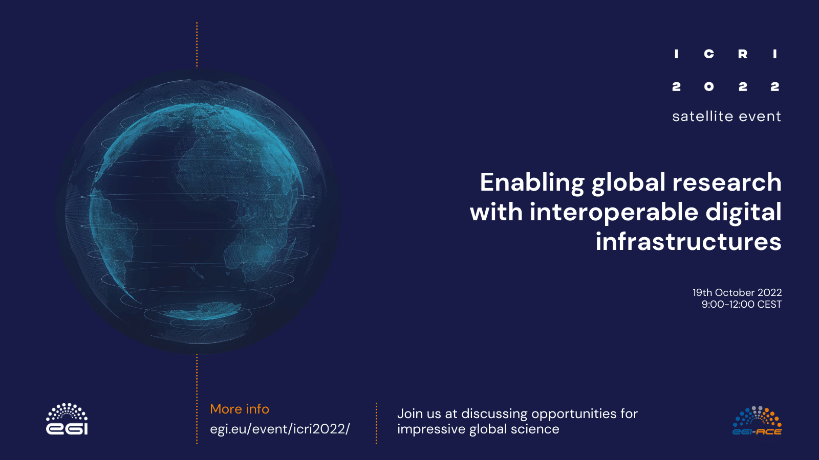 Workshop: ICRI2022 - EGI