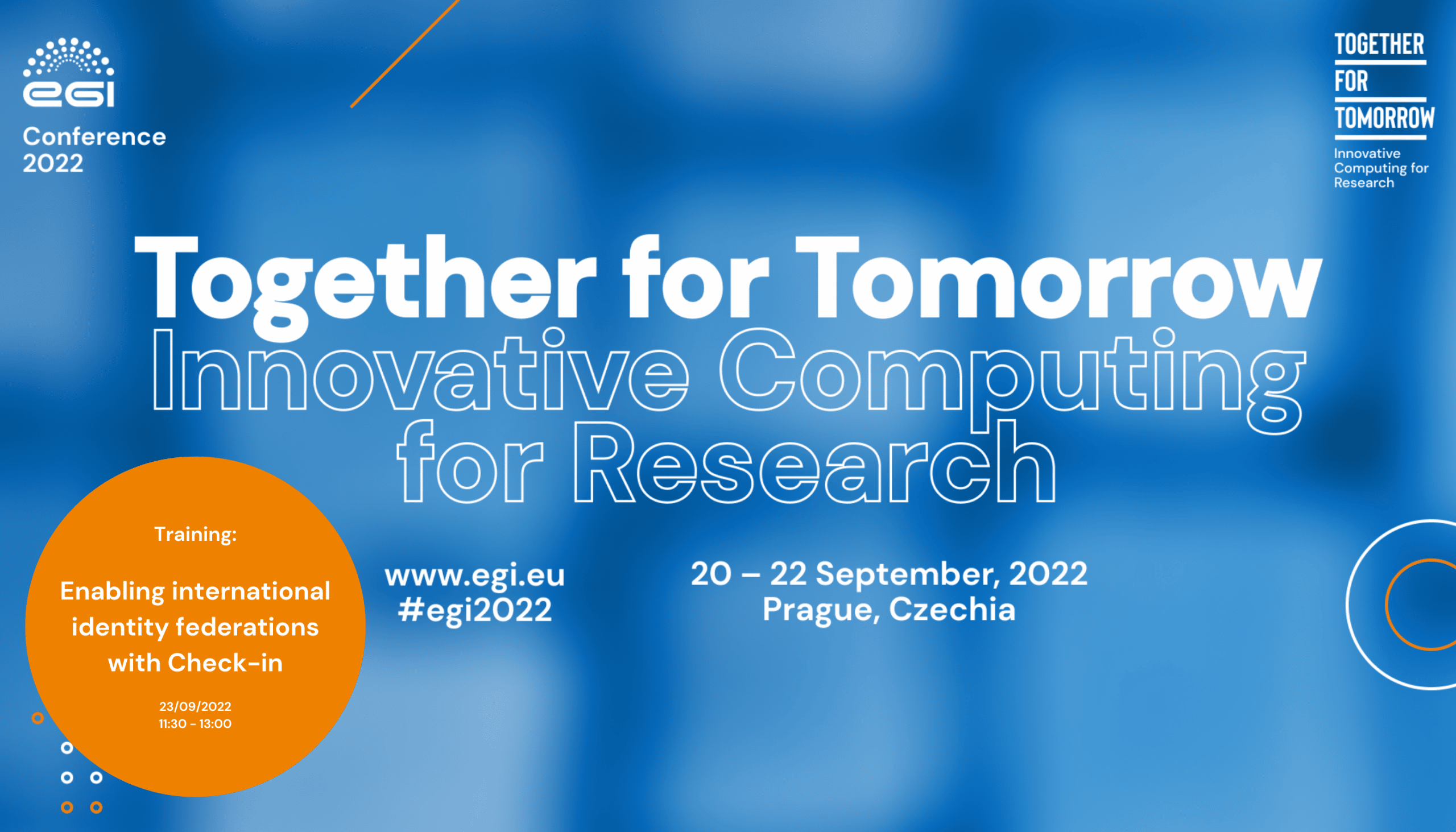 Enabling international identity federations with Check-in - EGI