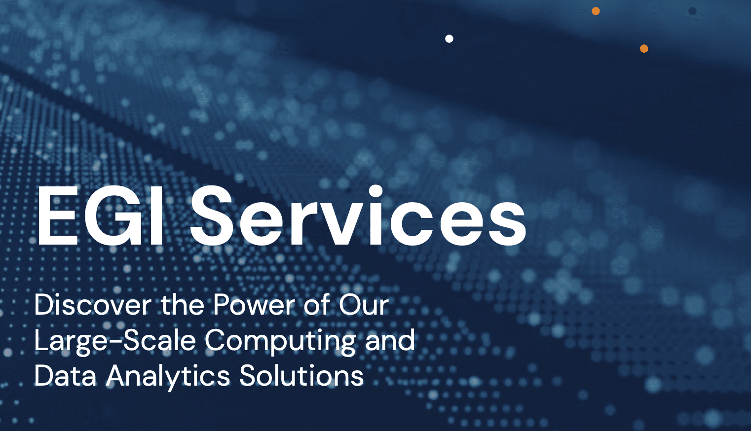 EGI Service Catalogue - EGI