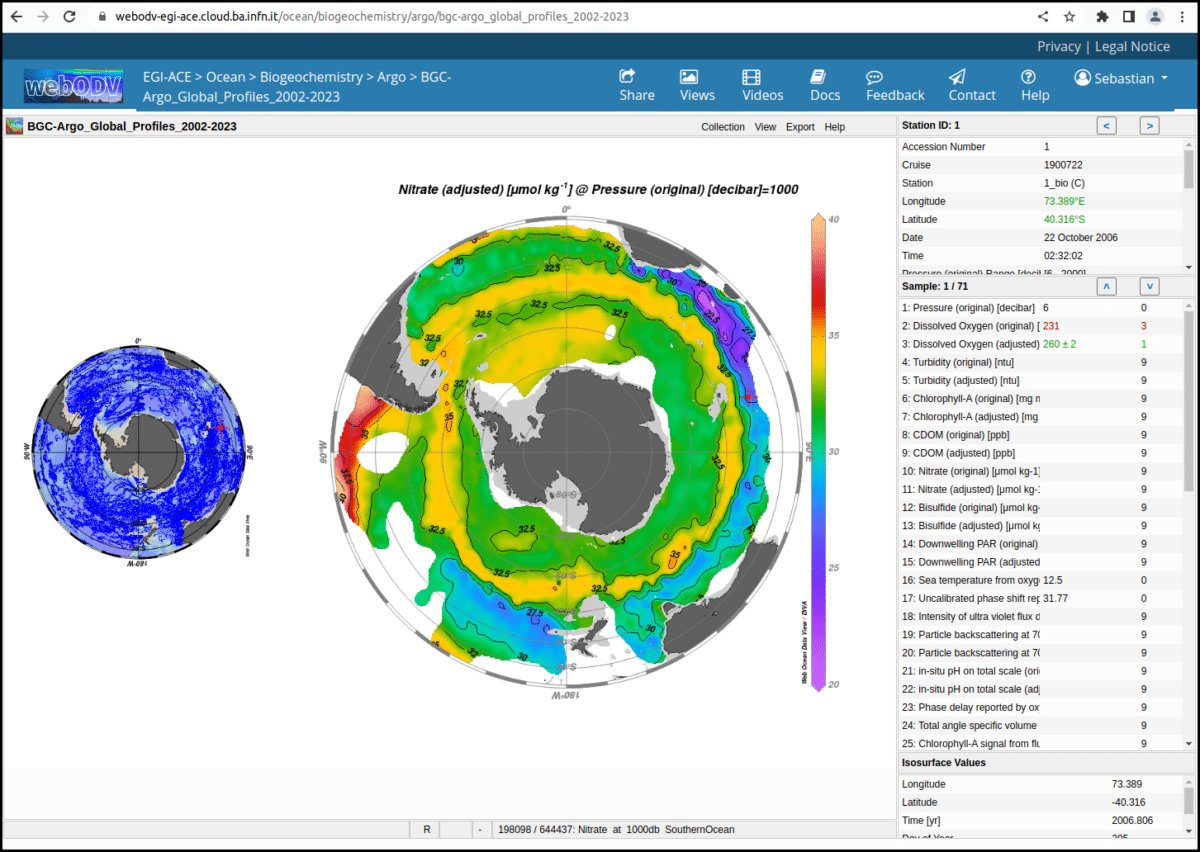 SeaDataNet: a Pan-European Infrastructure for Marine Data Management - EGI