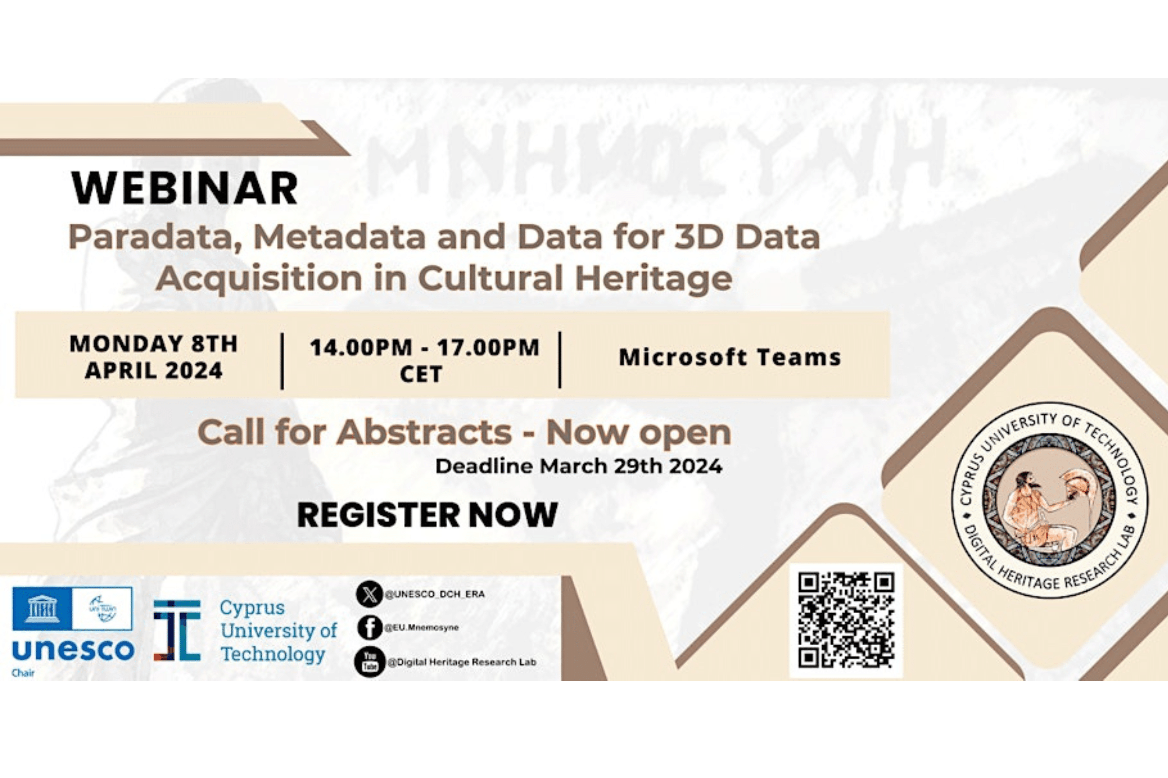 Defining Paradata, Metadata & Data in 2D/3D Digital Heritage Documentation - EGI