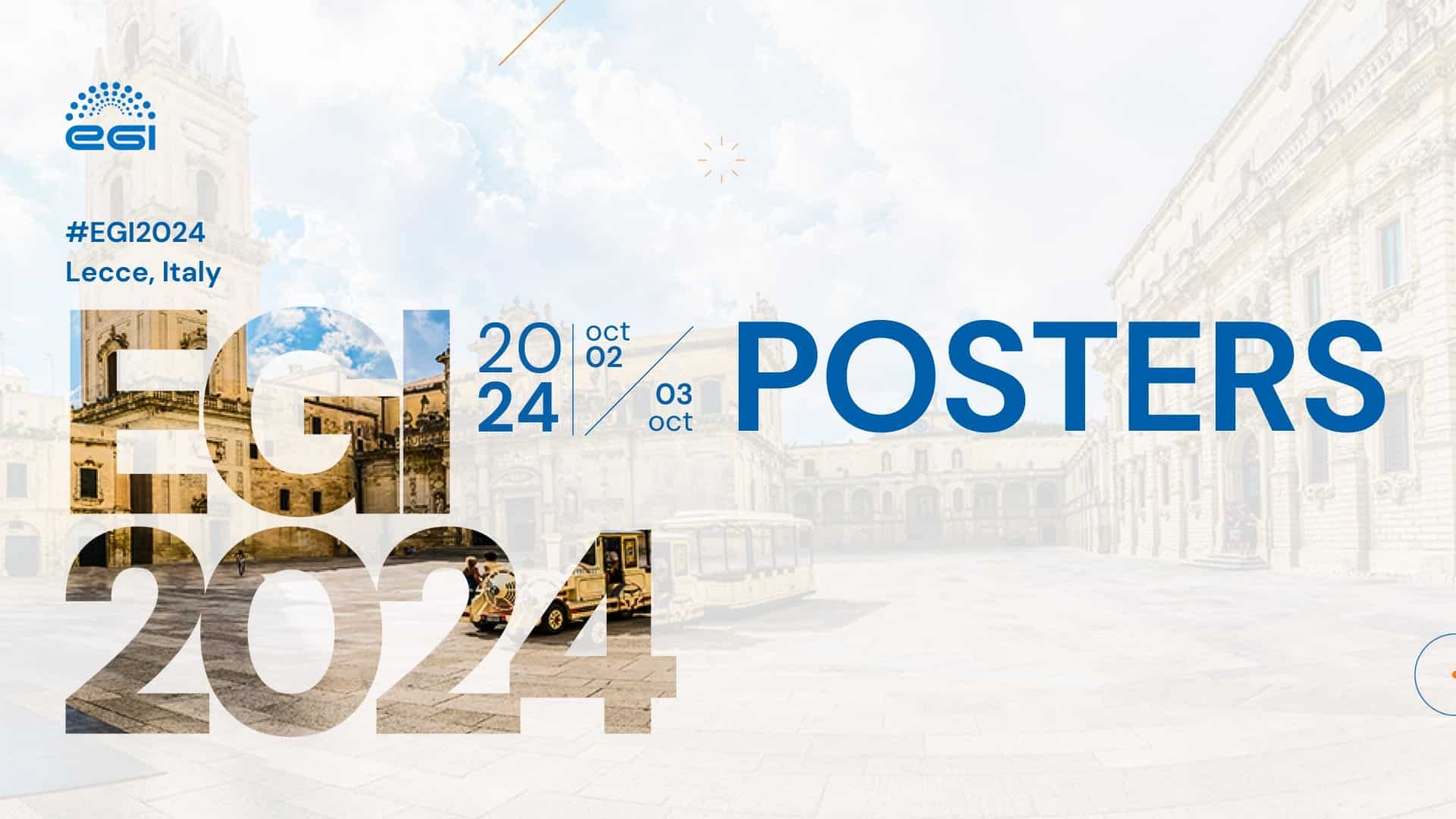 Poster Session: Explore Research and Innovation at EGI2024 - EGI
