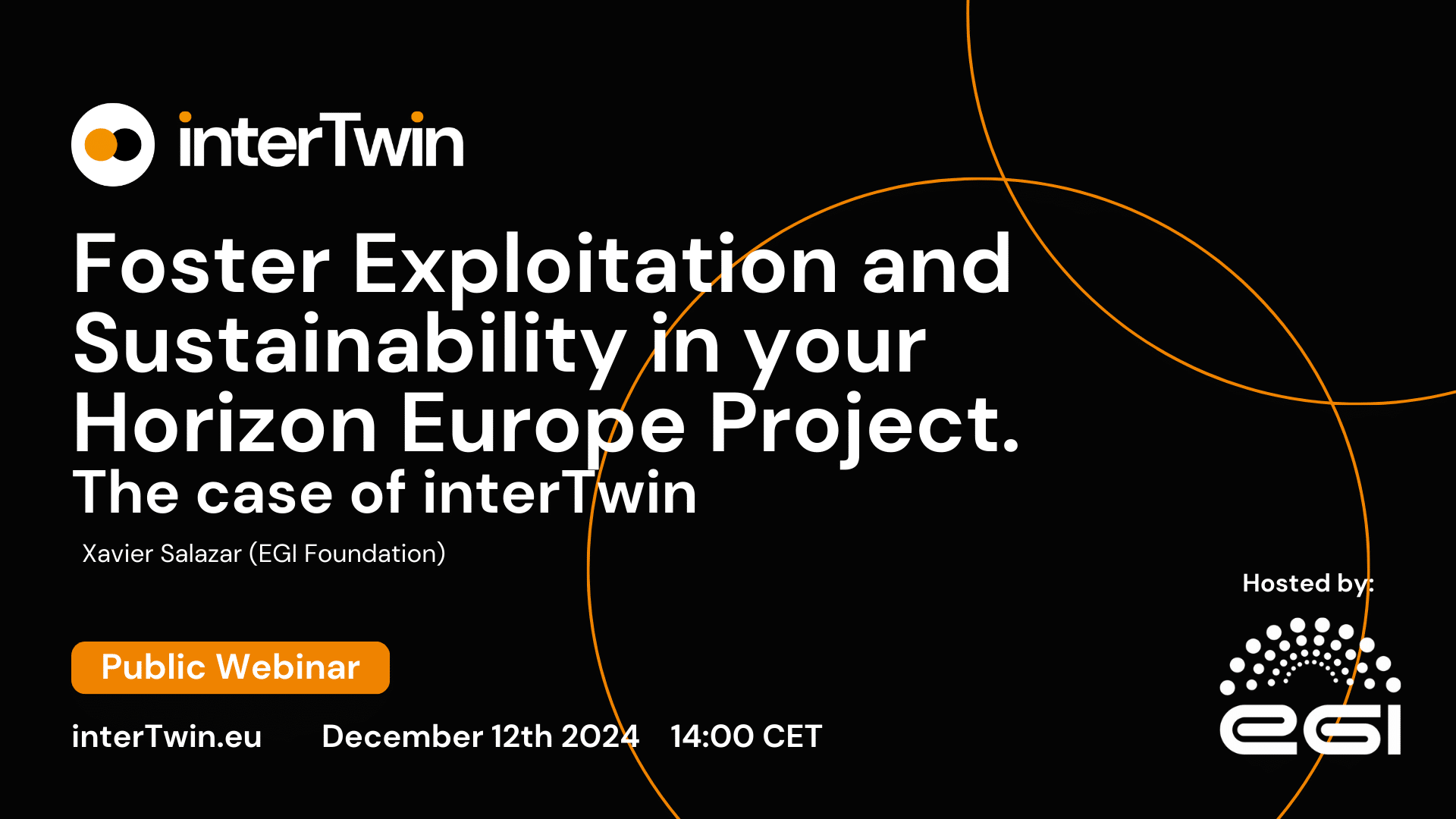 Webinar: Foster Exploitation and Sustainability in your Horizon Europe Project. The case of ...