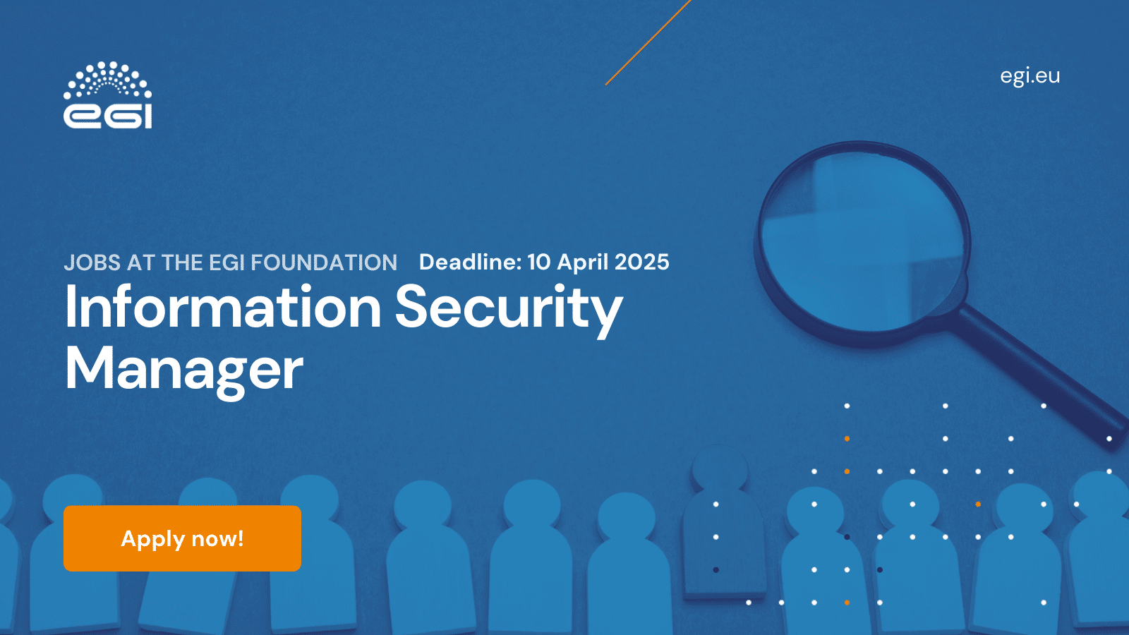 Job: Information Security Manager - EGI