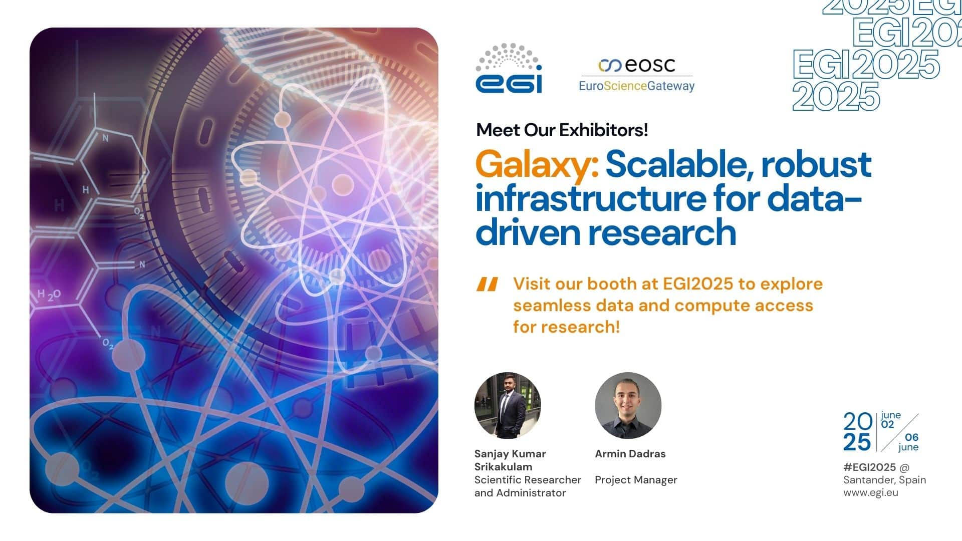 Meet the EGI2025 Exhibitors: EuroScienceGateway - EGI